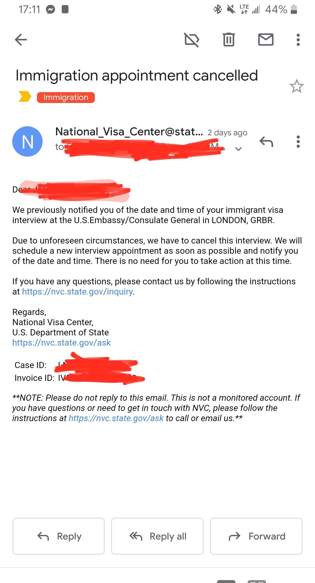 Interview Cancellation Email But We Never Scheduled An Interview